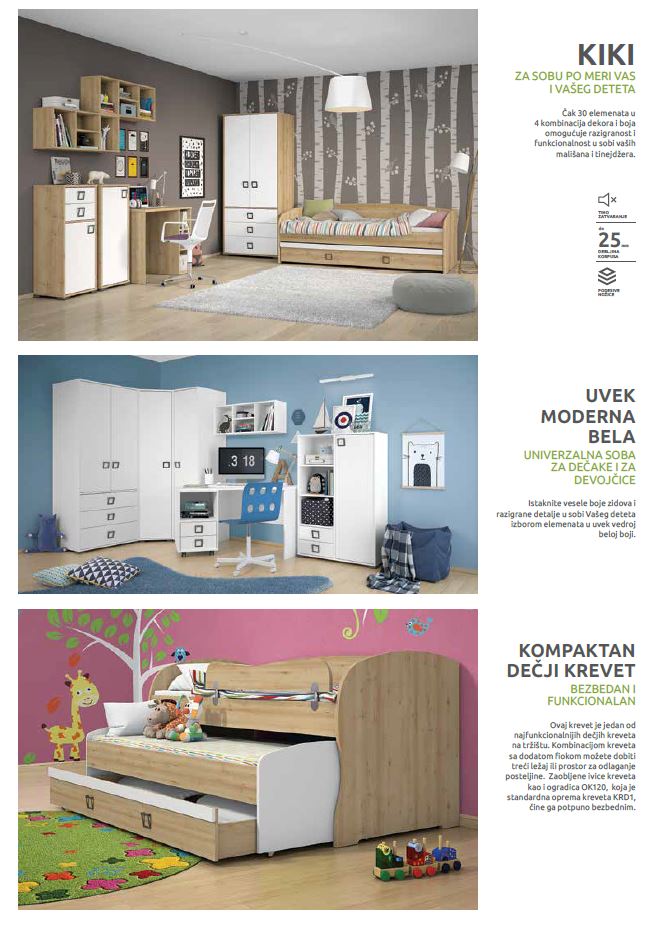 Kiki - bílá | Ráj nábytku